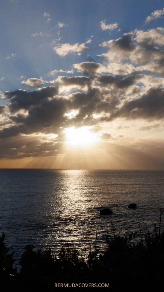 Bermuda Serenity Sunset Facebook Cover & Phone Wallpaper ...